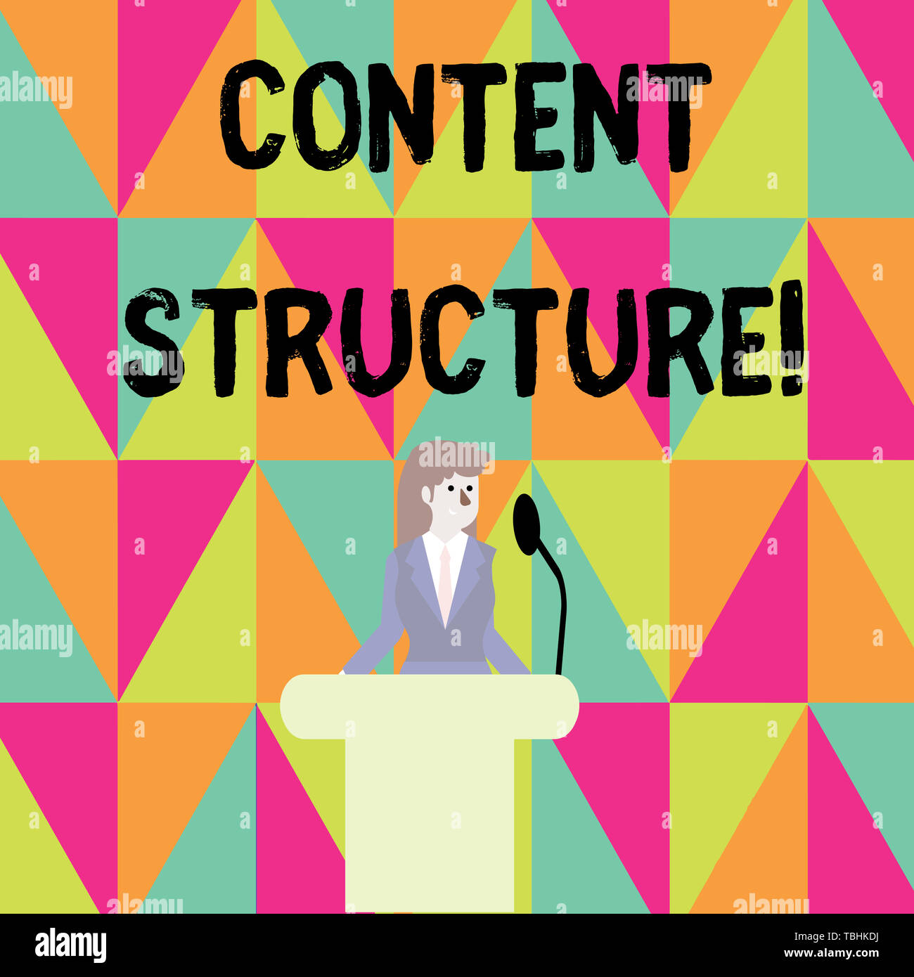 Word writing text Content Structure. Business photo showcasing ...