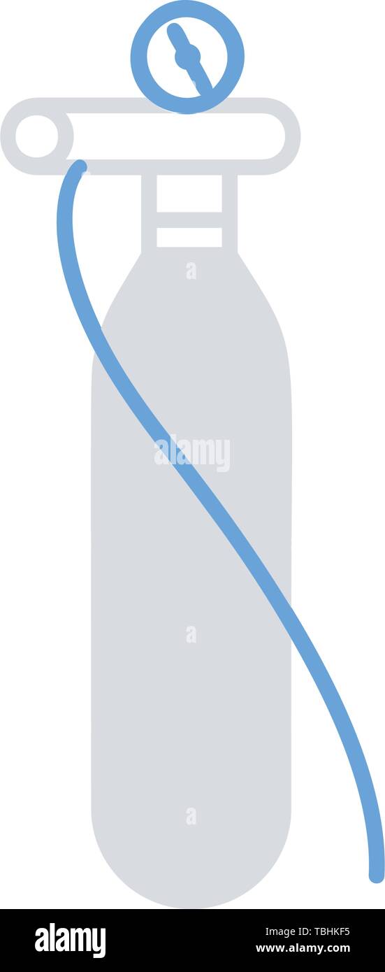 Oxygen cylinder regulator Stock Vector Images - Alamy