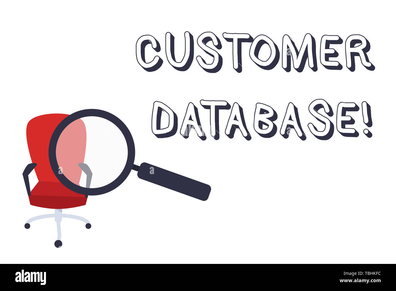 Conceptual Hand Writing Showing Customer Database Concept Meaning Uptodate On Customer