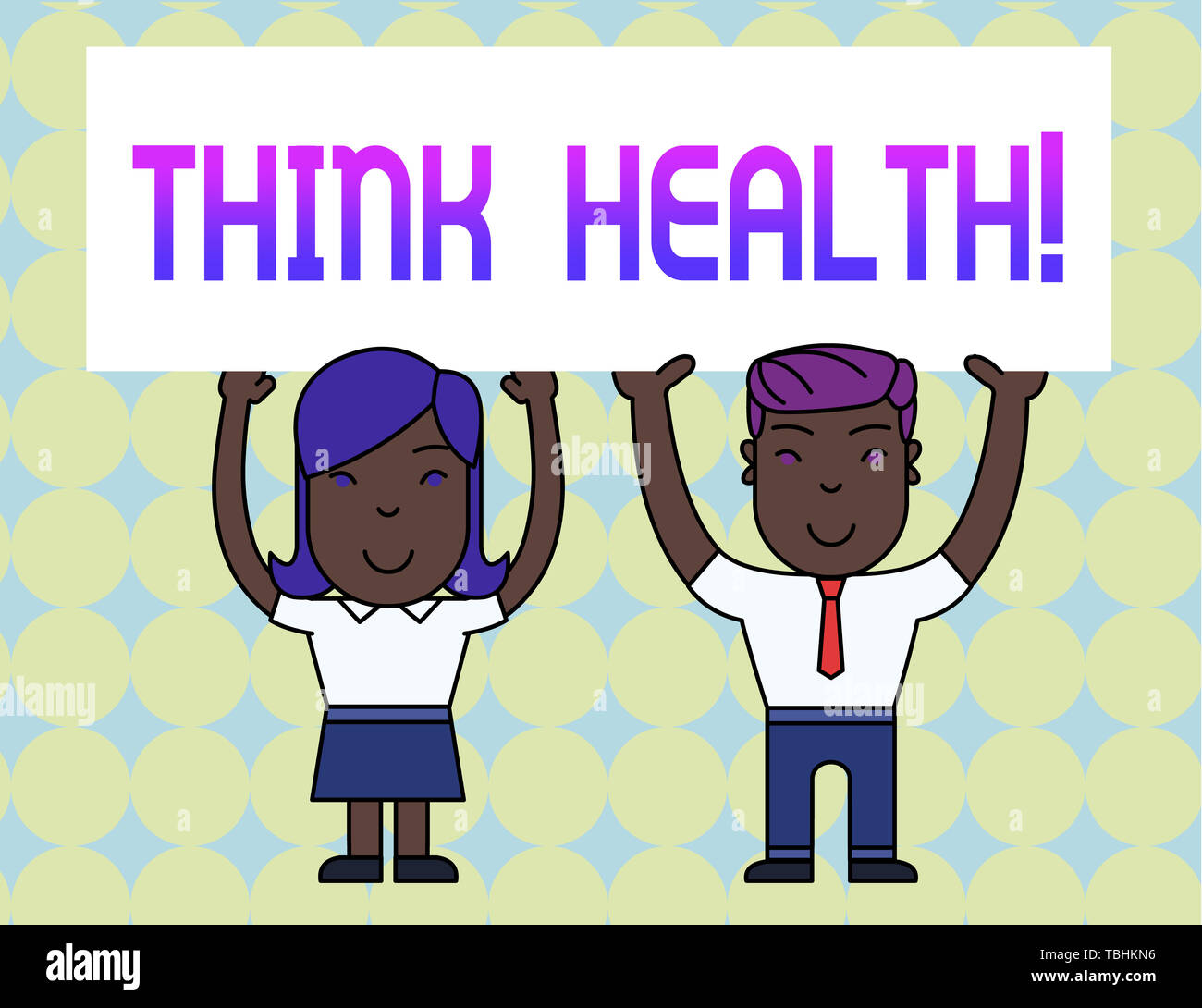 Conceptual hand writing showing Think Health. Concept meaning state of ...