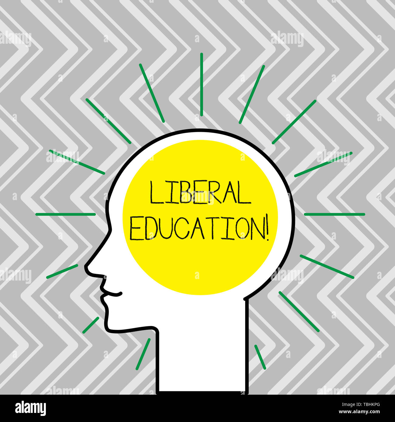 Text sign showing Liberal Education. Business photo text education ...