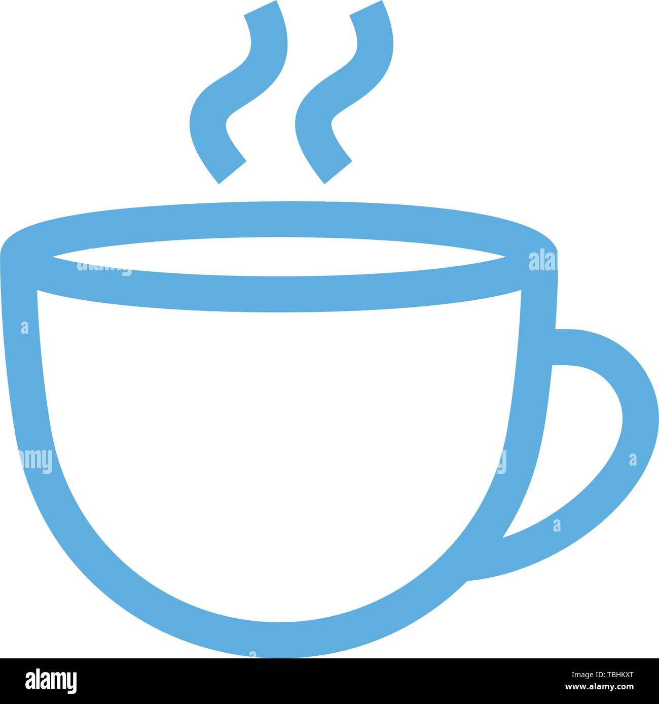 Coffee mug icon - Cup sign vector Stock Vector Image & Art - Alamy