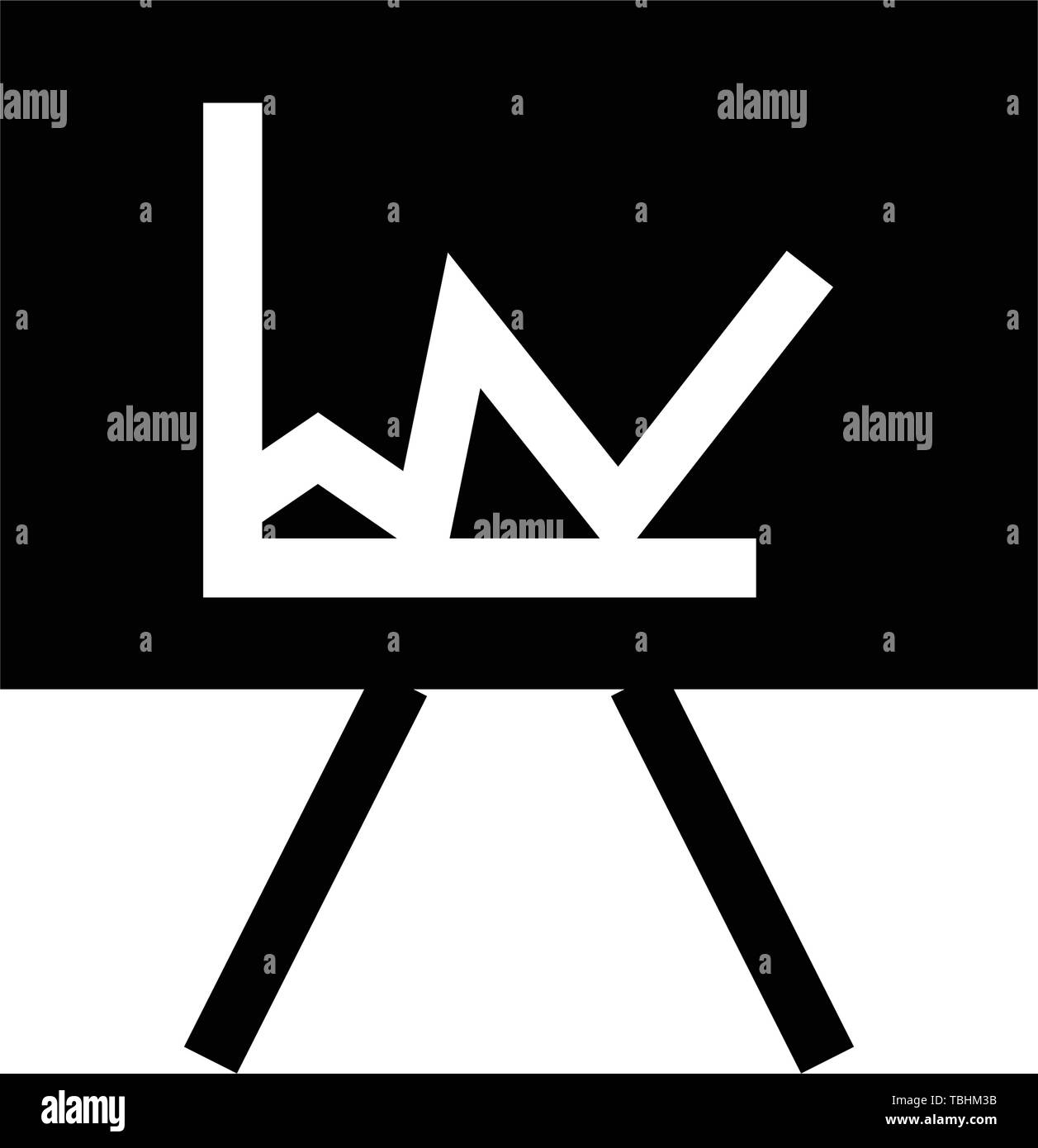 Flip chart vector vectors hi-res stock photography and images - Alamy