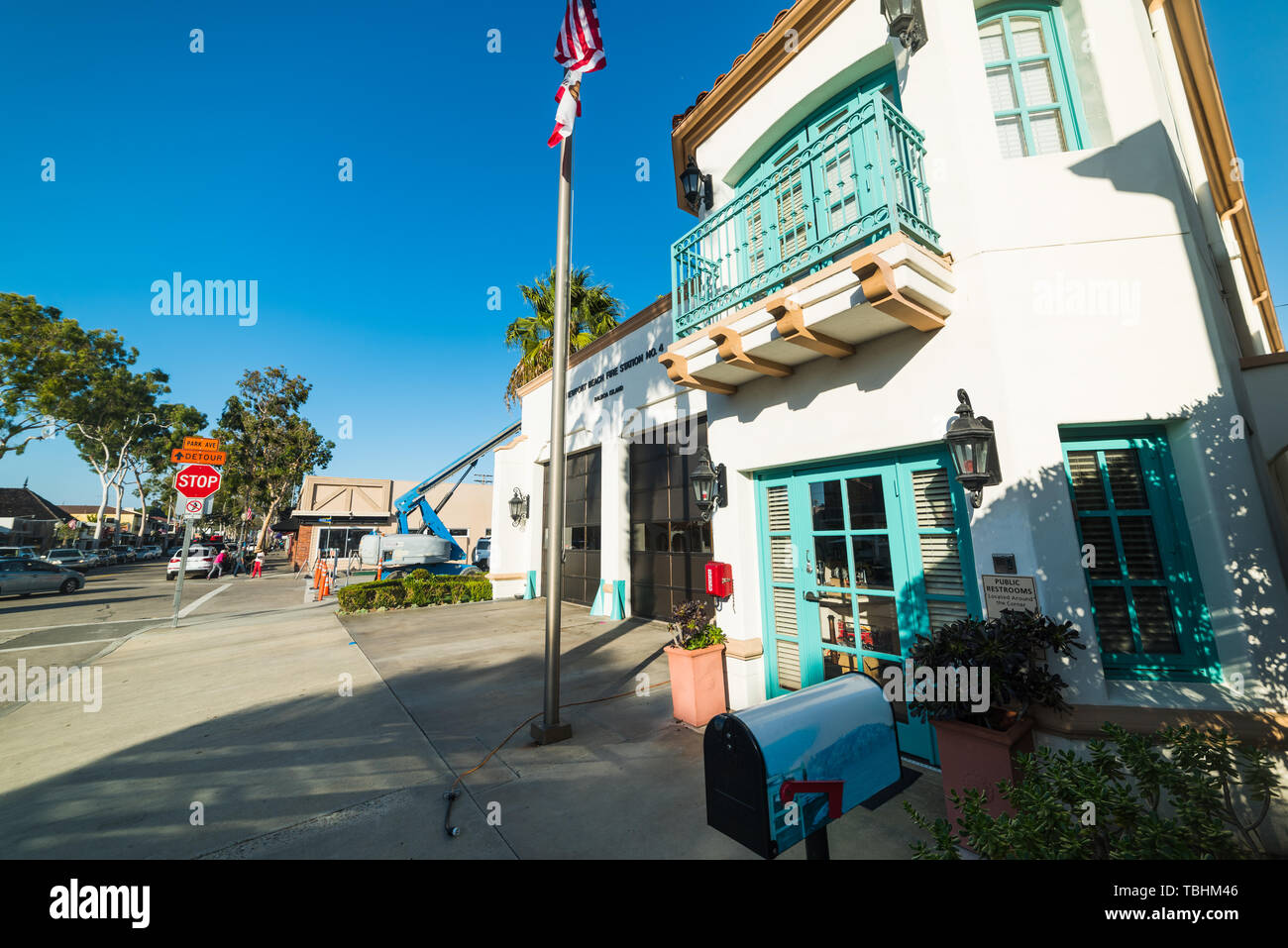 Downtown Newport California High Resolution Stock Photography and ...