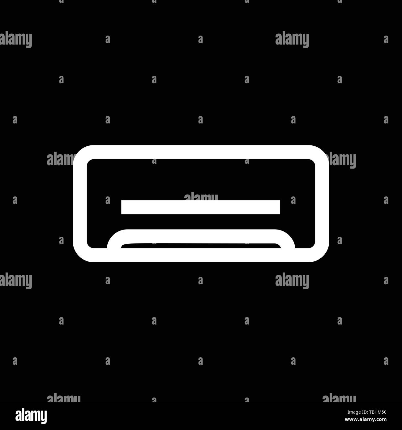 Air condition sign - Office air cooling icon Stock Vector Image & Art ...