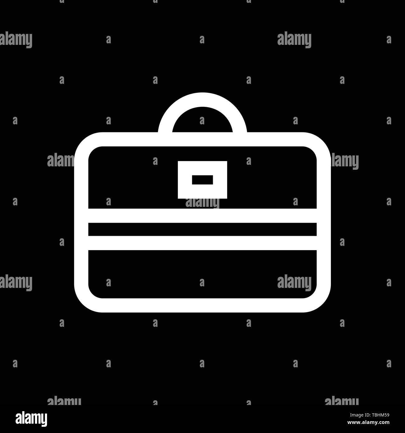Business office bag icon - vector Stock Vector Image & Art - Alamy