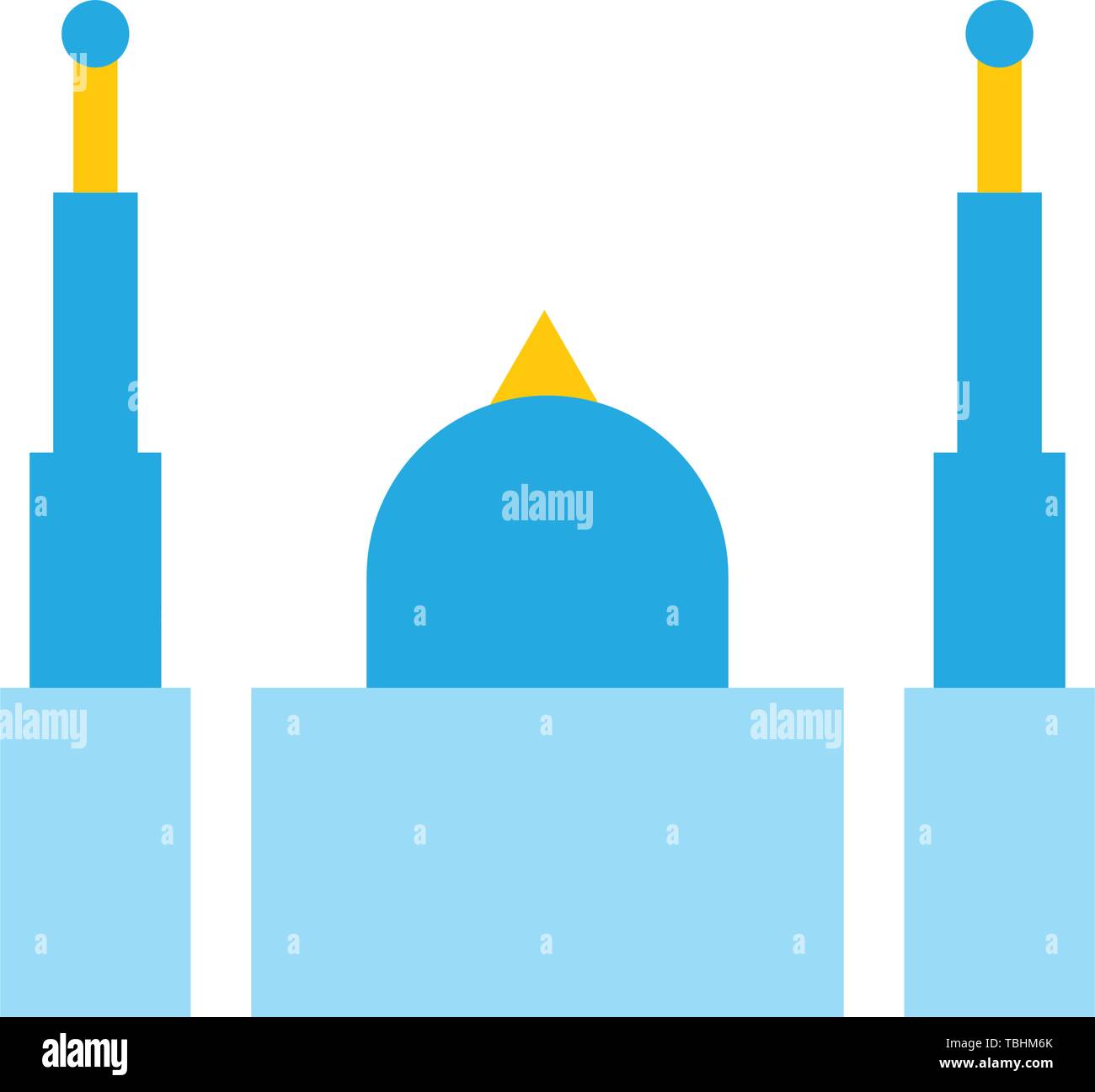 Prayer house islamic mosque Stock Vector Images - Alamy