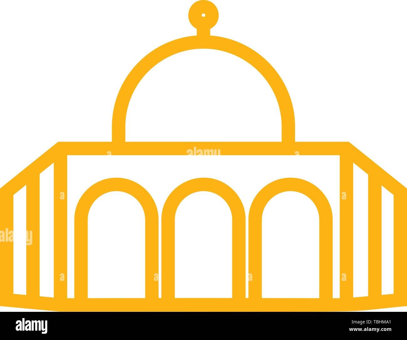 Prayer house islamic mosque Stock Vector Images - Alamy