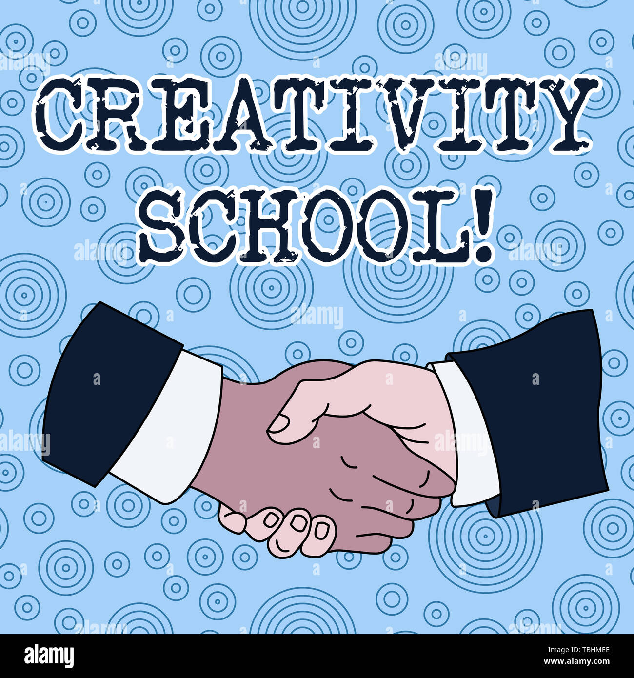 Conceptual hand writing showing Creativity School. Concept meaning ...