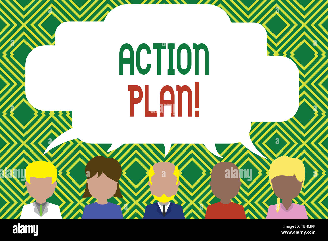 Writing note showing Action Plan. Business concept for proposed ...