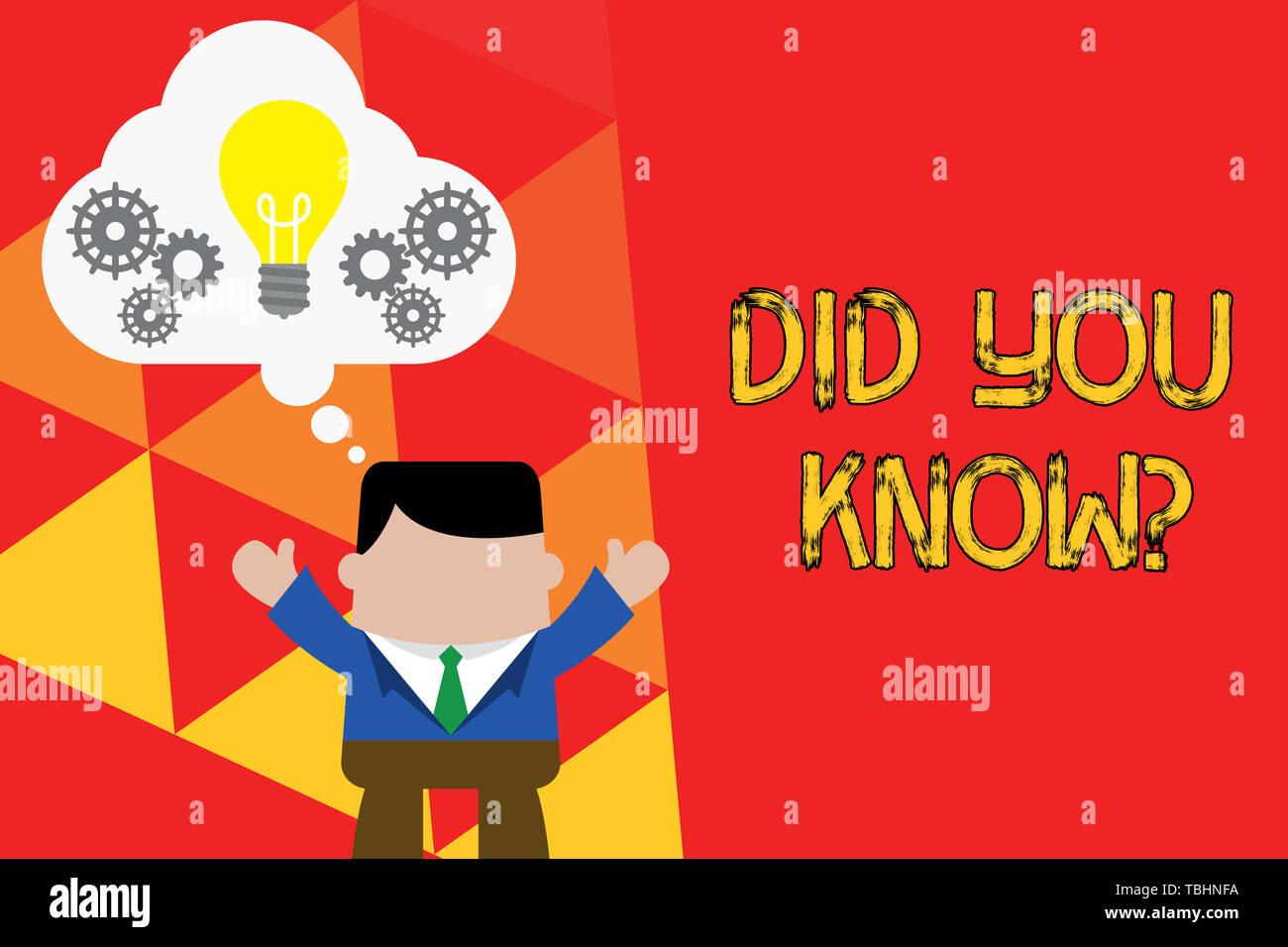 Word writing text Did You Know Question. Business photo showcasing when ...