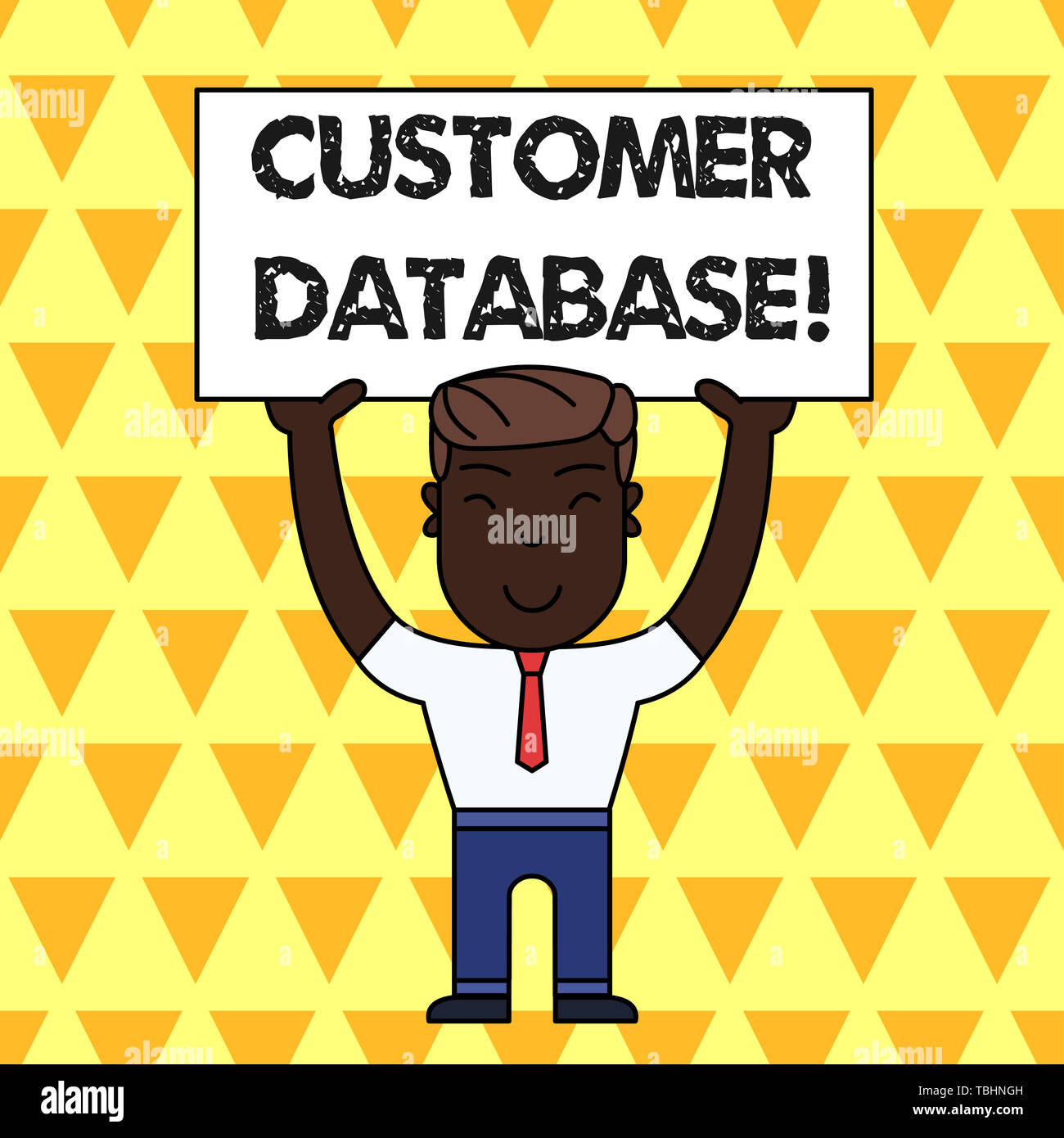 Handwriting Text Customer Database Conceptual Photo Uptodate On Customer Information Records