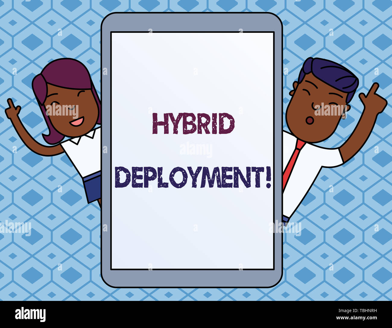 Text Sign Showing Hybrid Deployment Business Photo Showcasing A Combination Of Onpremises