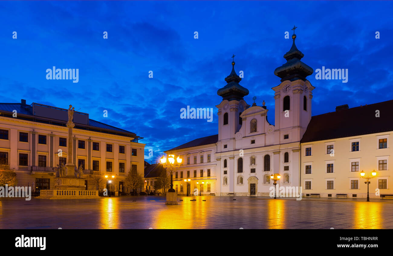 Ignatius church in gyor hi-res stock photography and images - Alamy