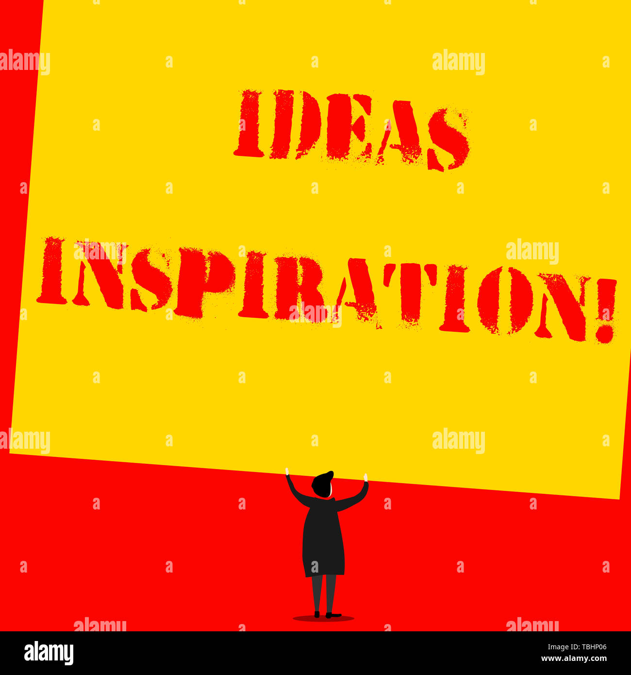 Text sign showing Ideas Inspiration. Business photo text feeling of ...