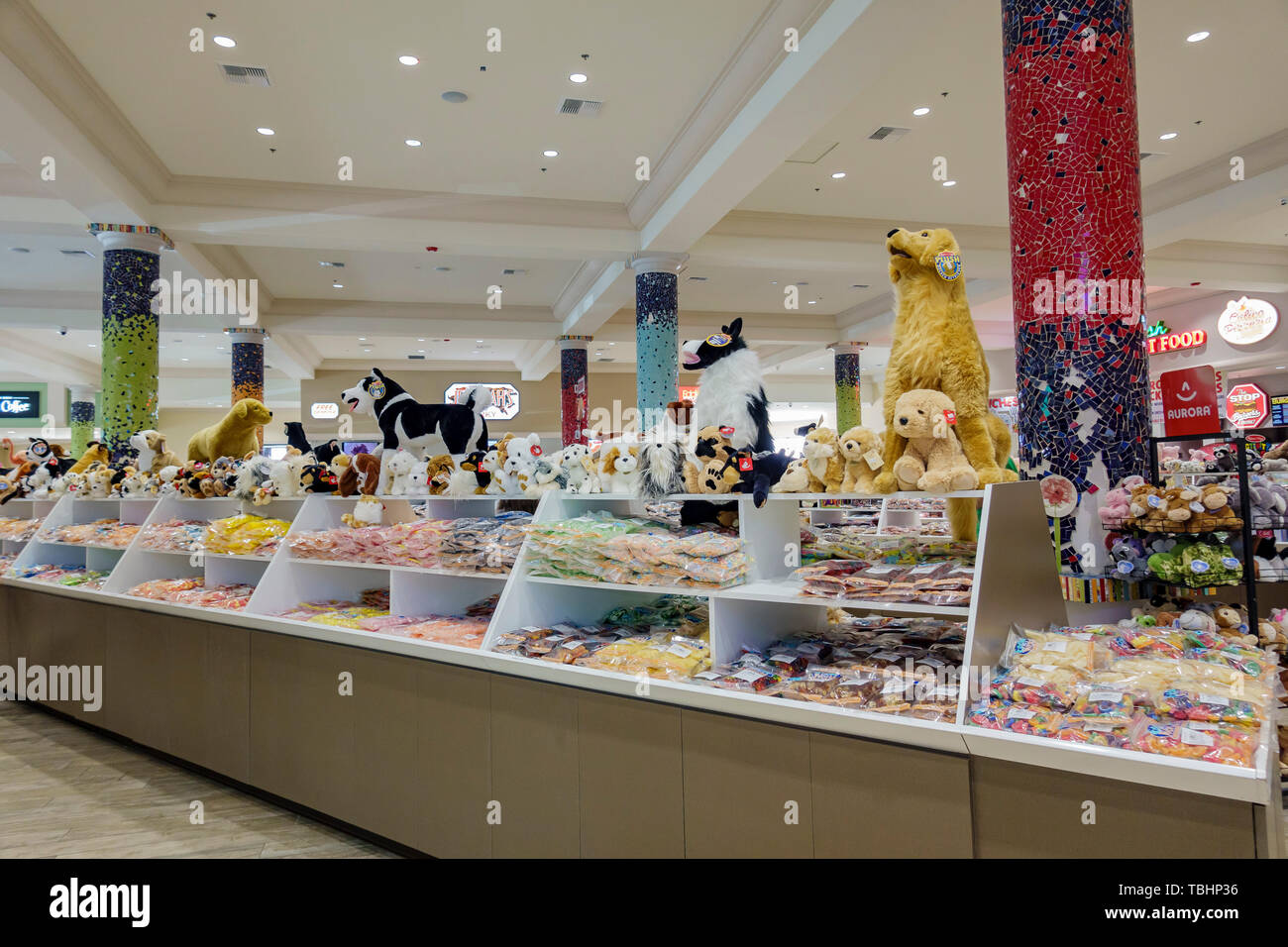 Yermo, APR 26: Interior view of the Eddie World on APR 26, 2019 at ...