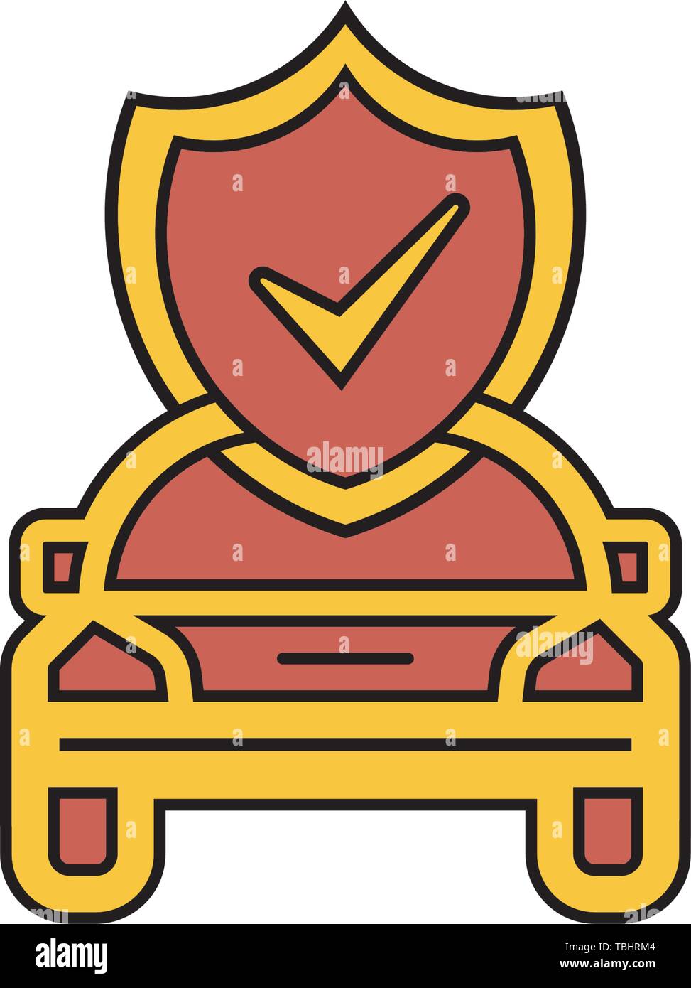 Car protect Stock Vector Images - Alamy