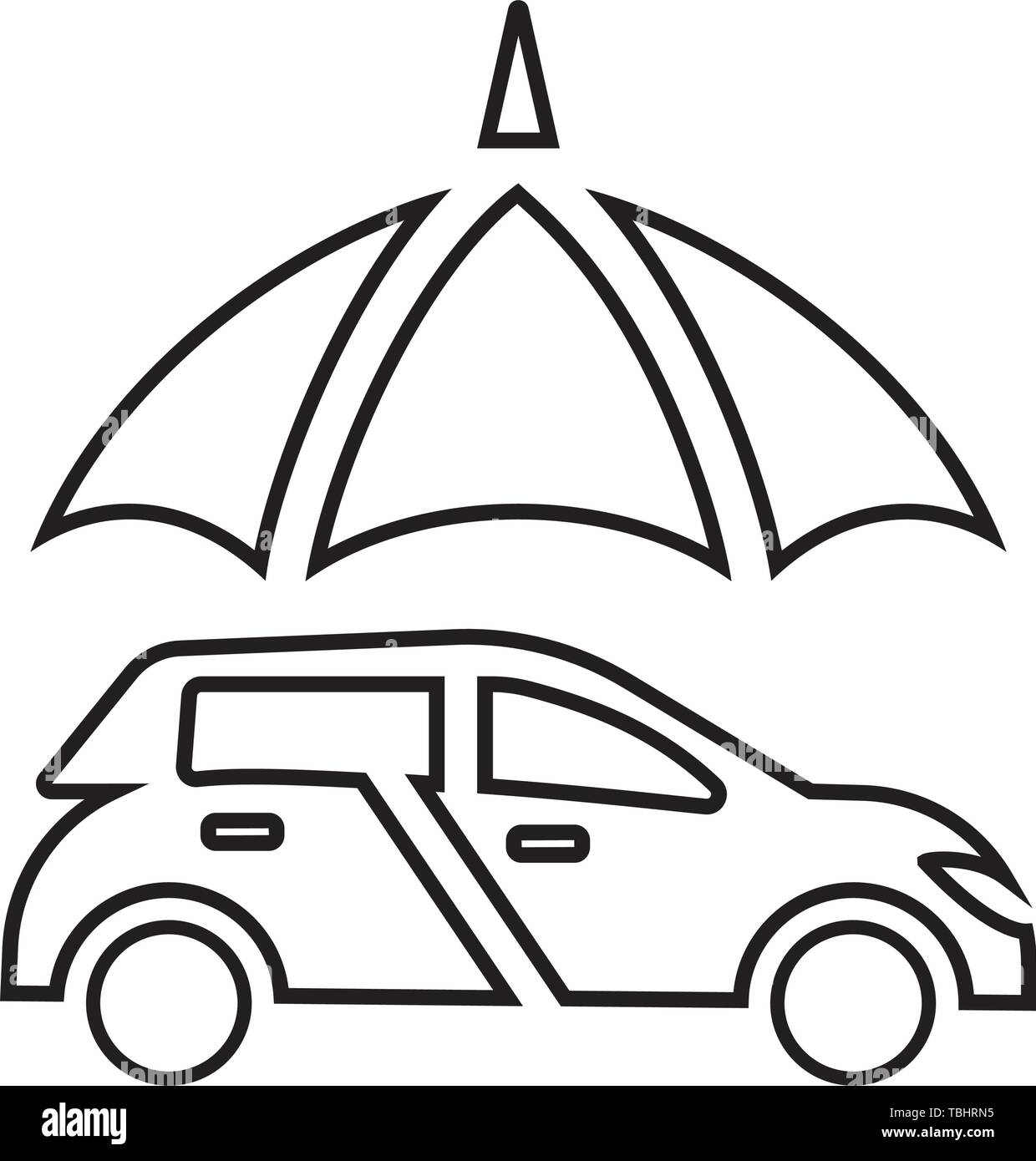 Car Protection icon Stock Vector Image & Art - Alamy