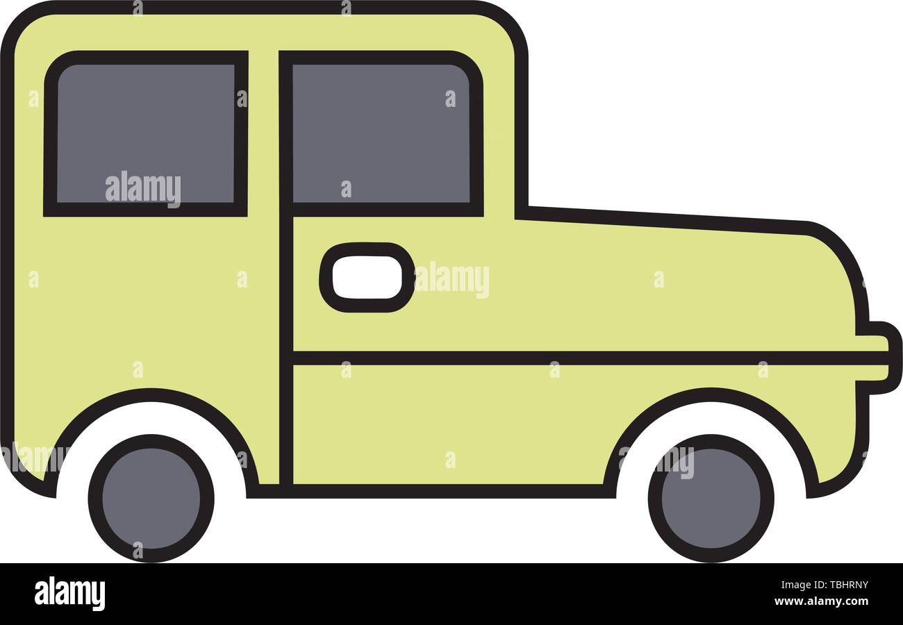 Linear colorful old model car icon Stock Vector Image & Art - Alamy