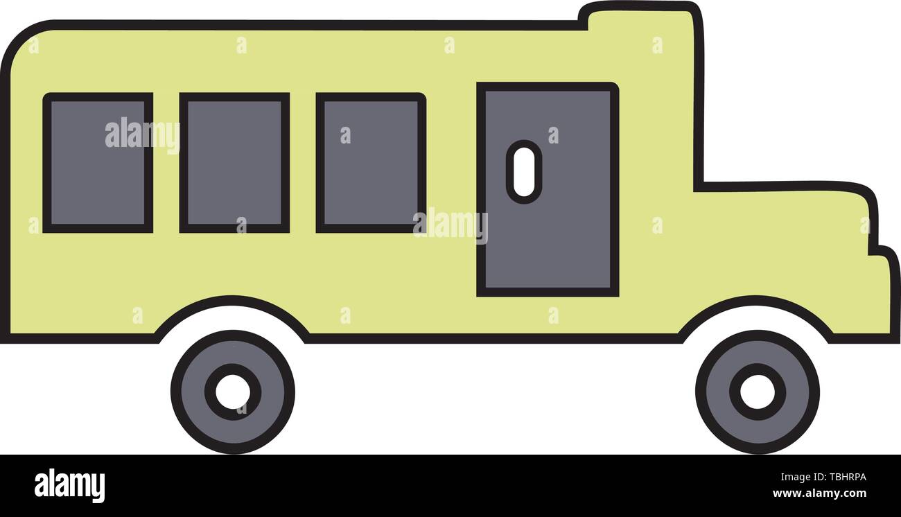 Linear colorful school bus icon Stock Vector Image & Art - Alamy
