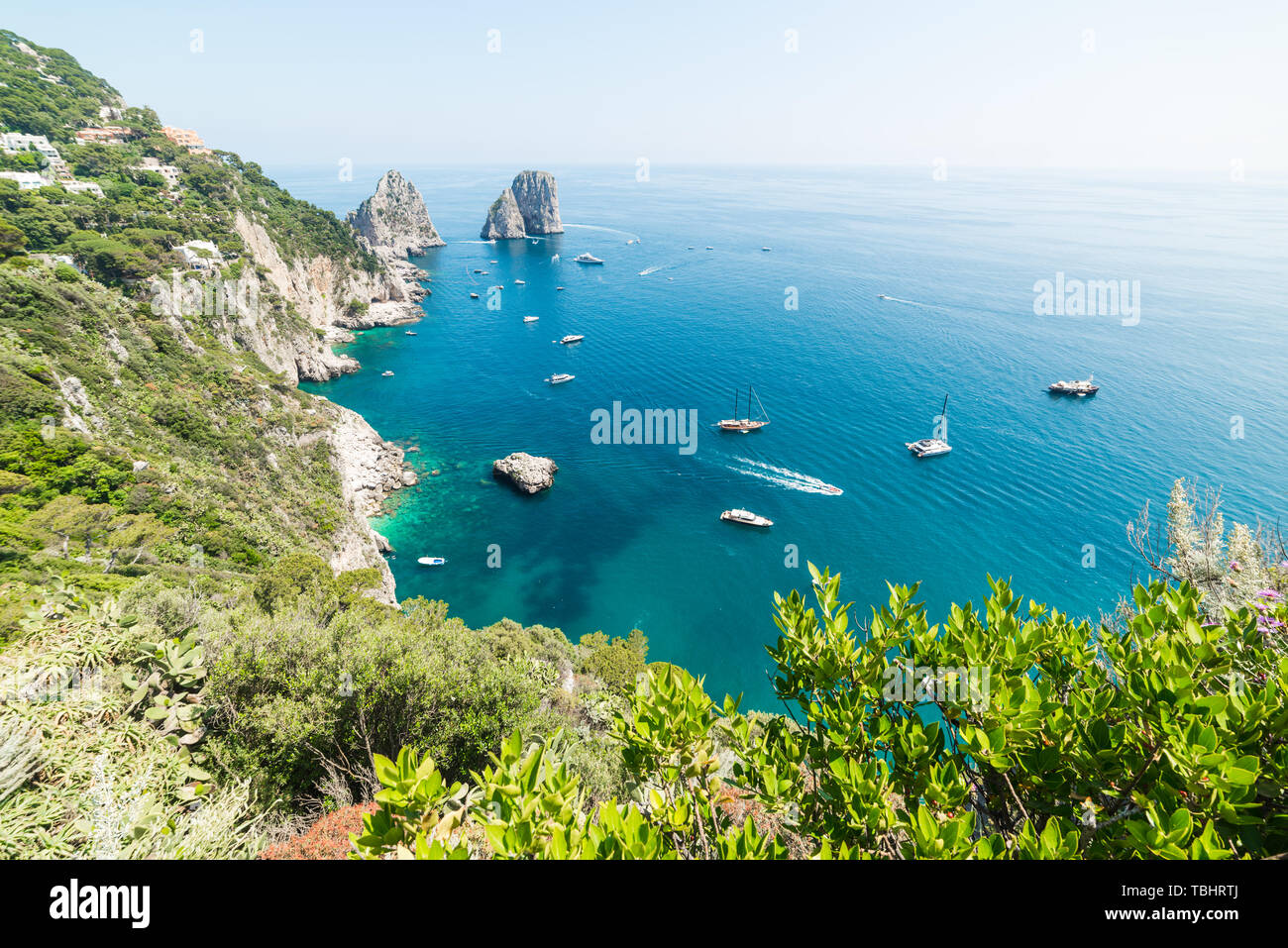 View famous faraglioni stacks hi-res stock photography and images - Alamy