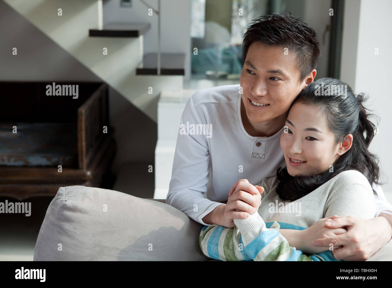 A close couple Stock Photo - Alamy