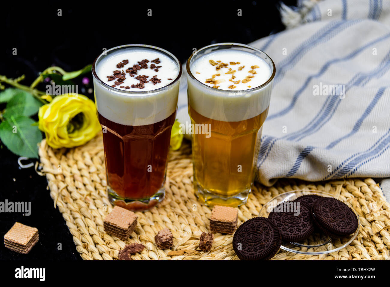Milk cover hi-res stock photography and images - Alamy