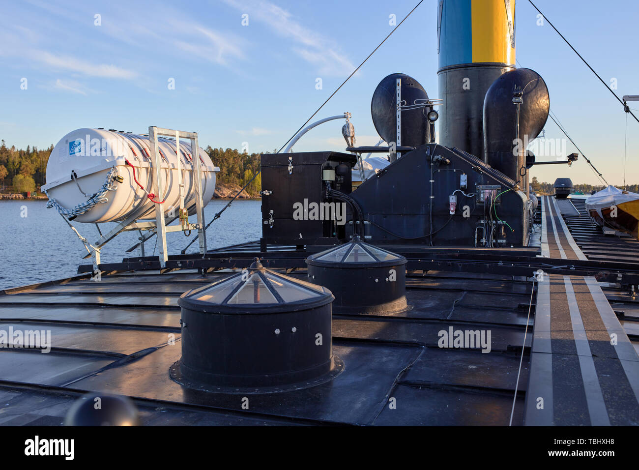 Roof of a steam boat hi-res stock photography and images - Alamy