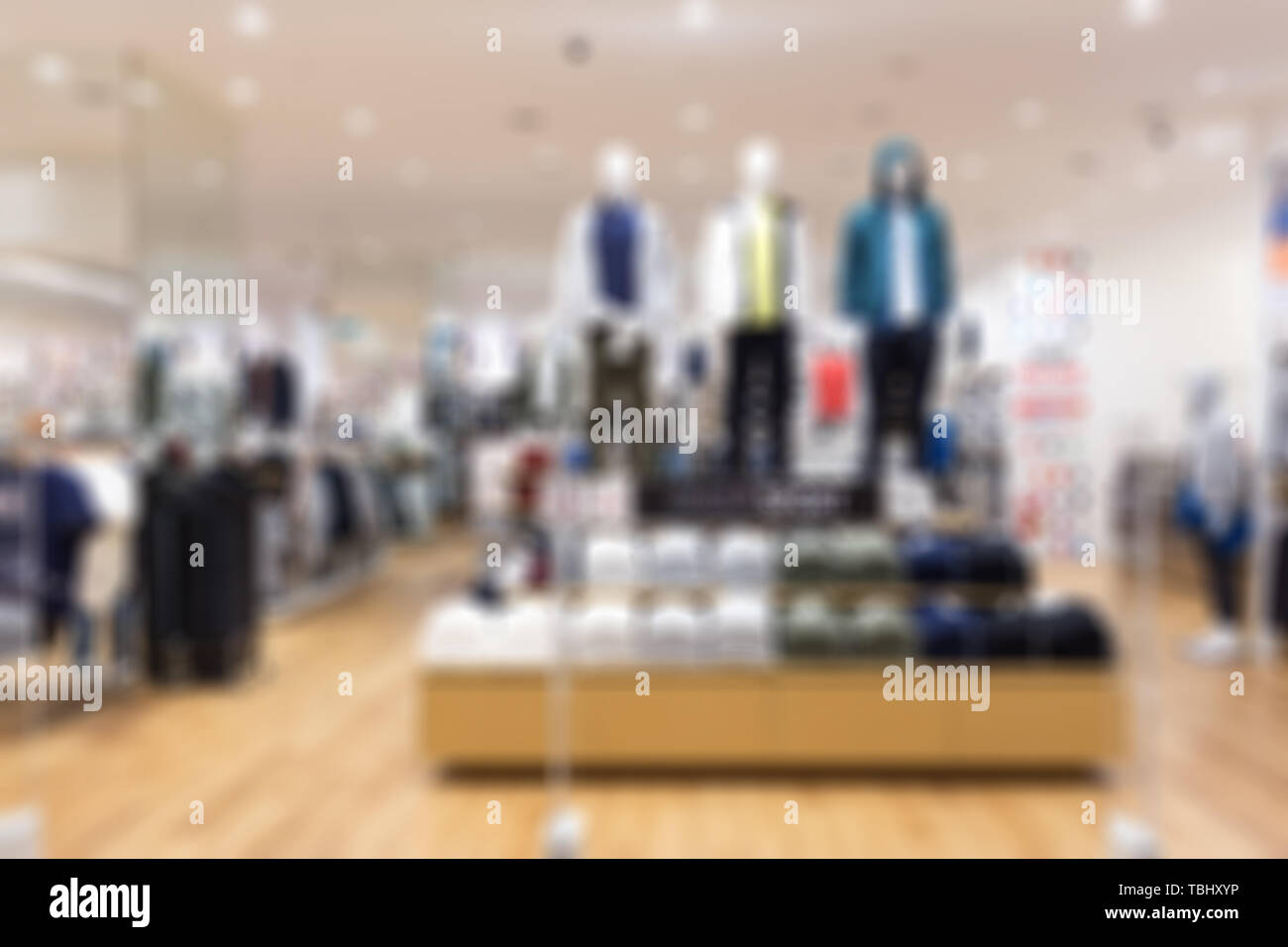 Modern shop interior clothes hi-res stock photography and images - Alamy