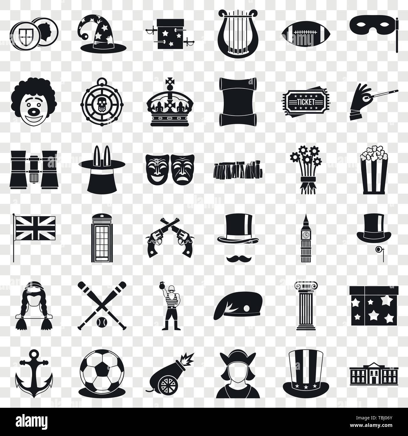 Trick gun Stock Vector Images - Alamy