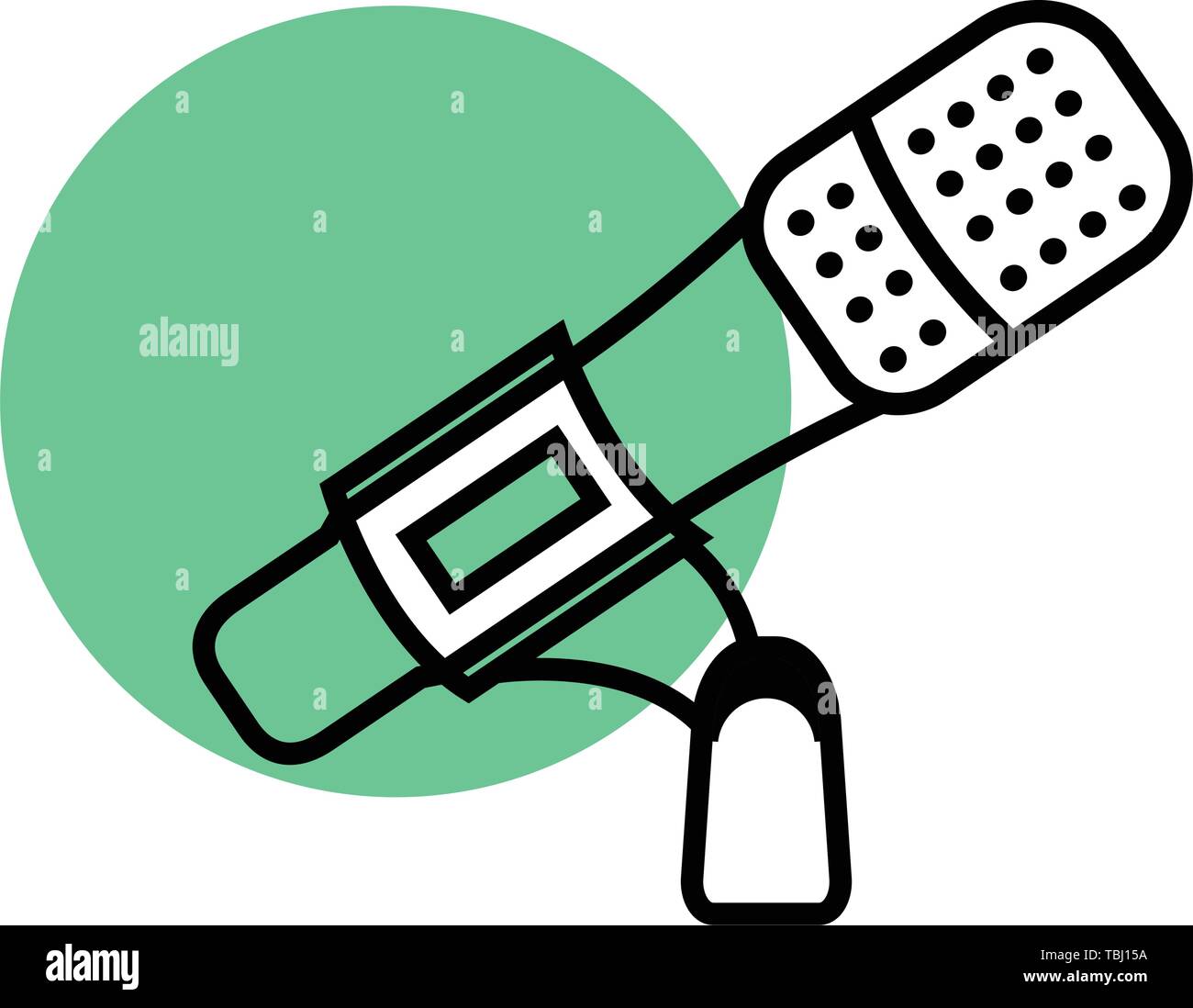 Microphone icon vector - Fill outline Stock Vector Image & Art - Alamy