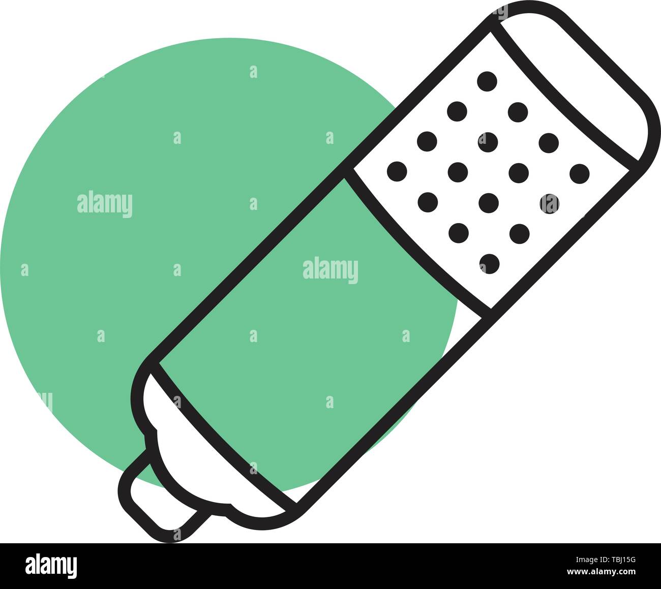 Microphone icon vector - Fill outline Stock Vector Image & Art - Alamy