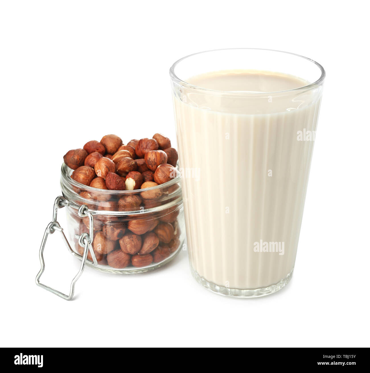 Hazelnut non dairy milk hi-res stock photography and images - Alamy