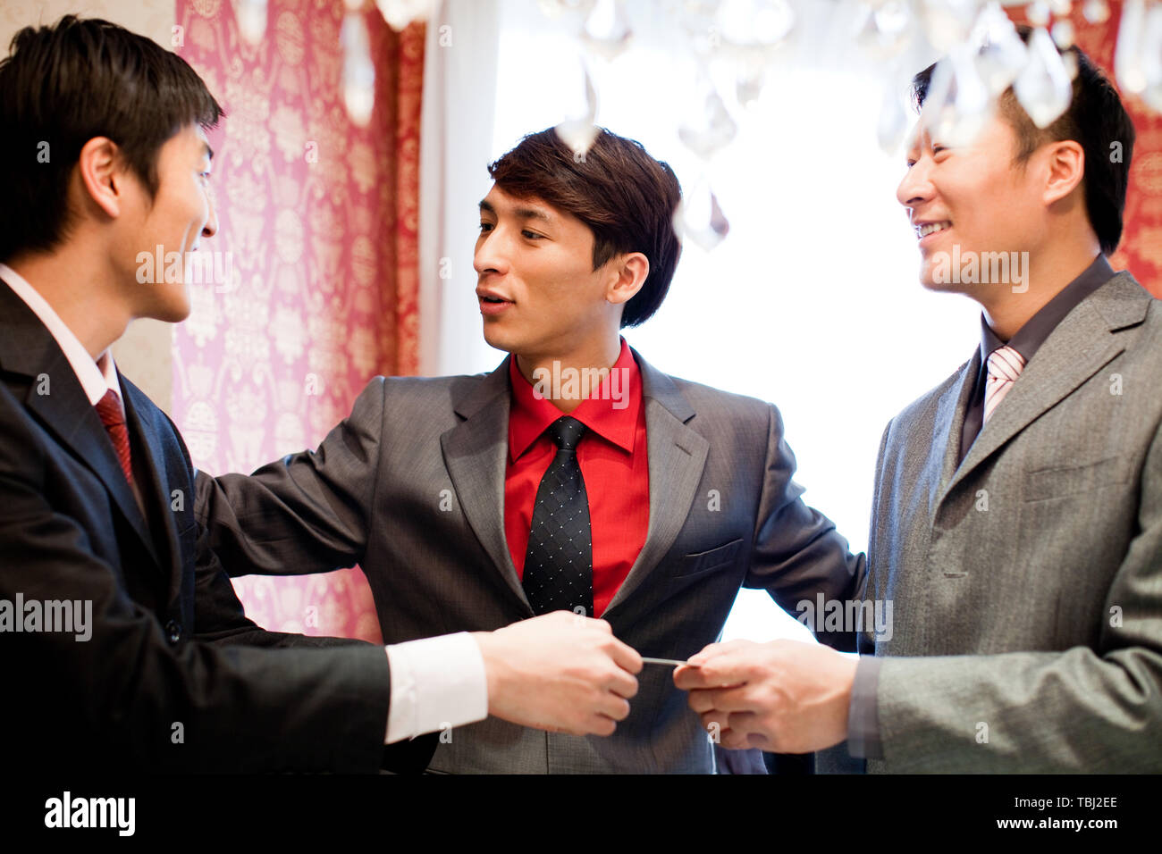 Business people meet for the first time Stock Photo - Alamy