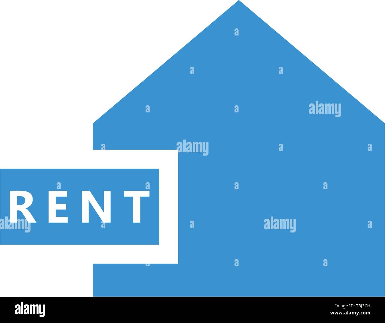 House rent icon - Property rent sign vector Stock Vector Image & Art ...