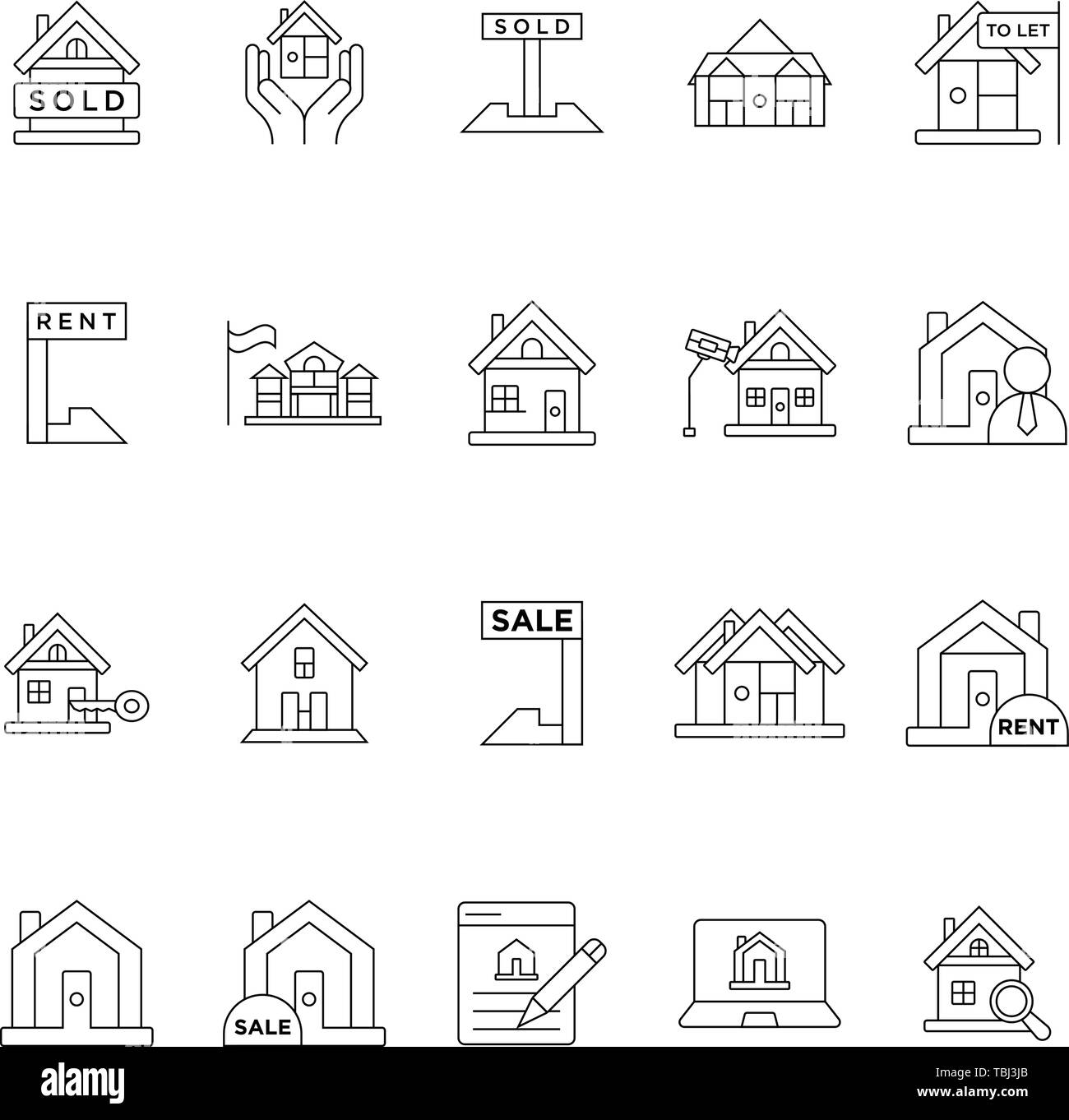 Business structure set Black and White Stock Photos & Images - Alamy