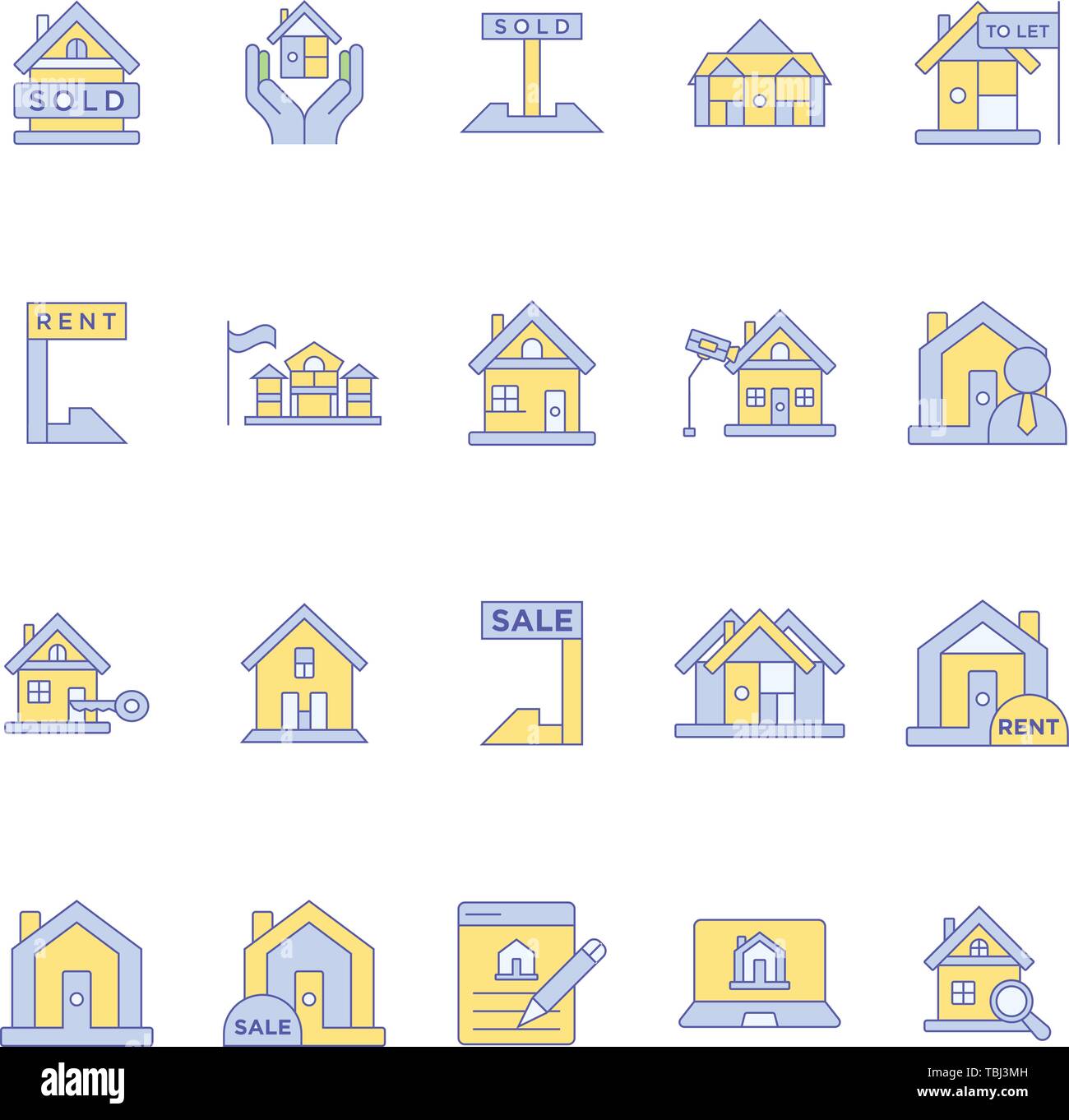 Business property Stock Vector Images - Alamy