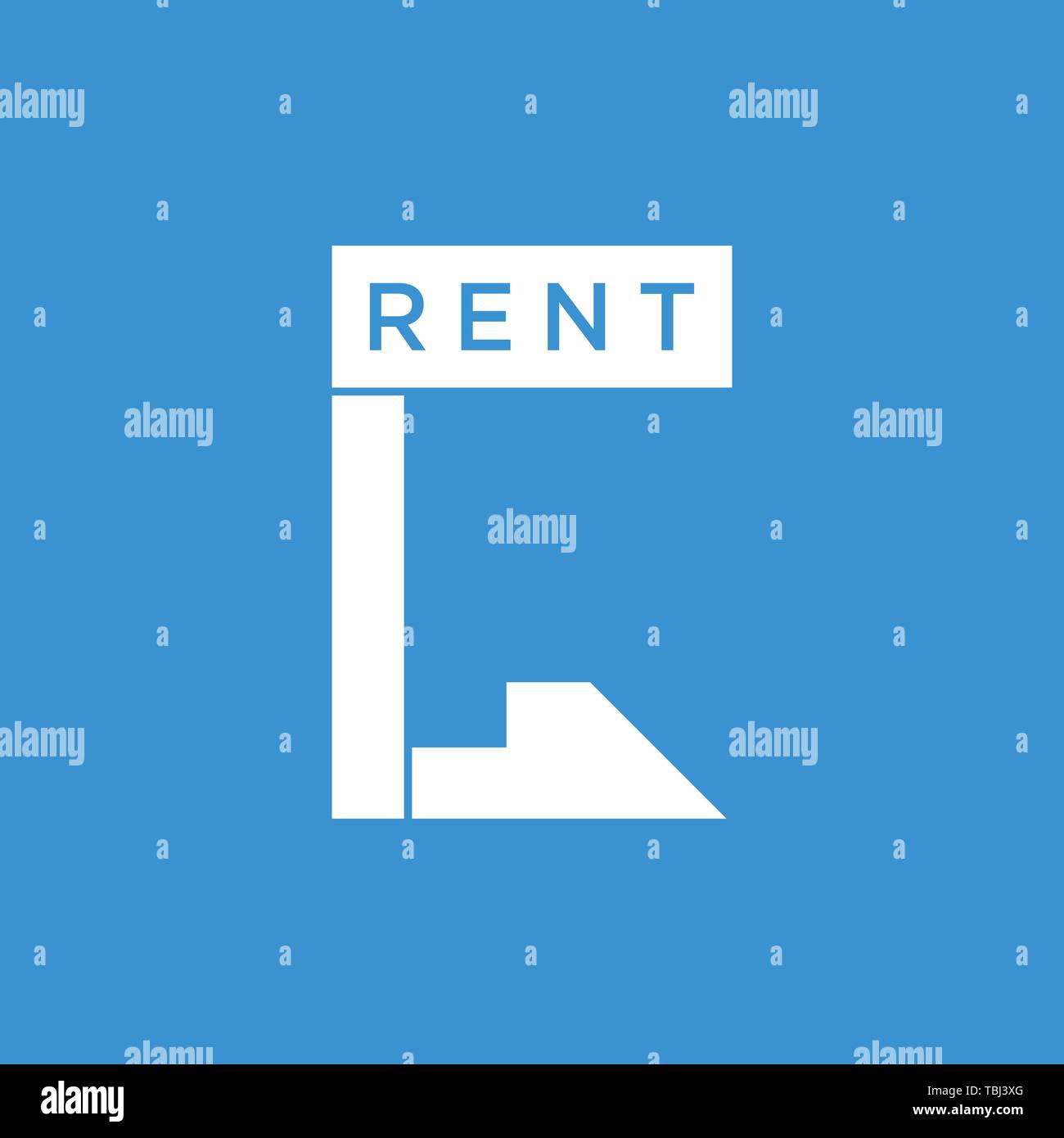 Sign for lease Stock Vector Images - Alamy