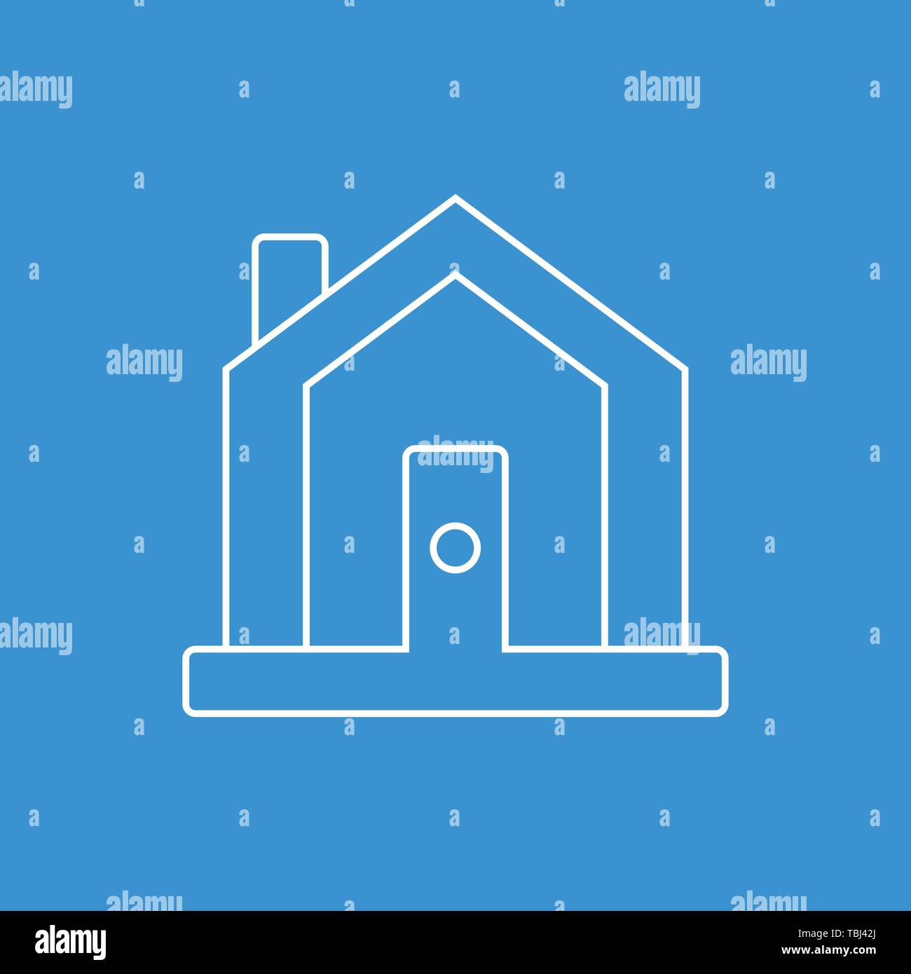 House icon - Home sign icon - vector Stock Vector Image & Art - Alamy
