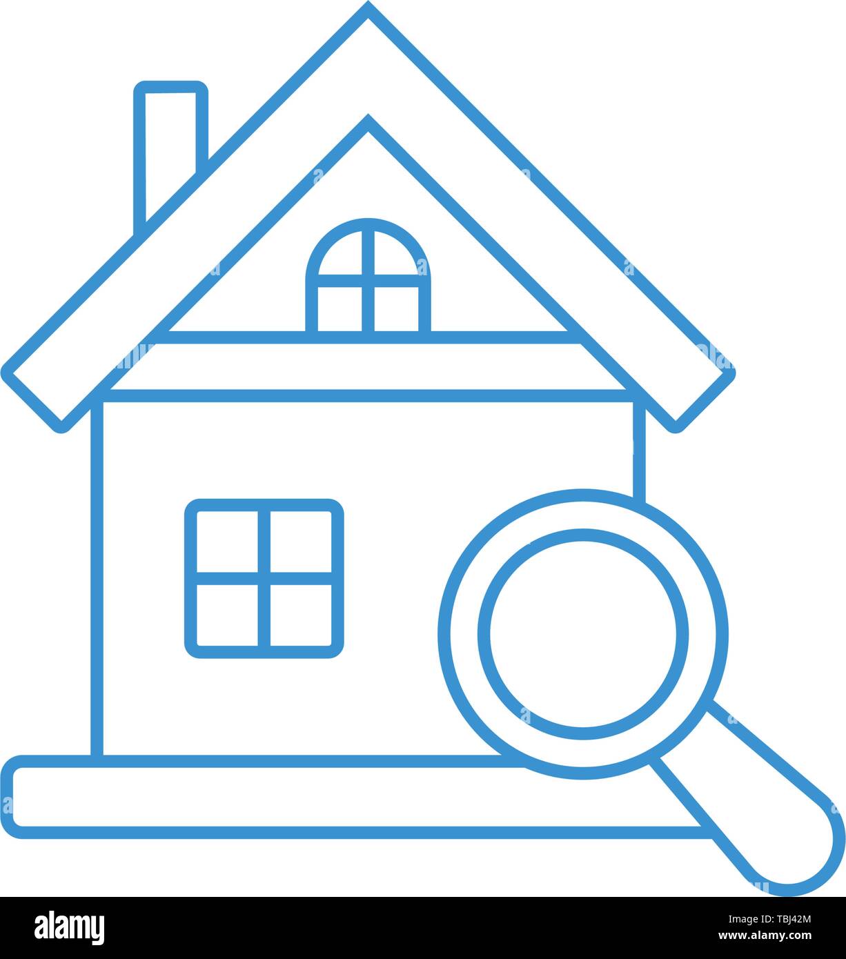 Finding a property Stock Vector Images - Alamy