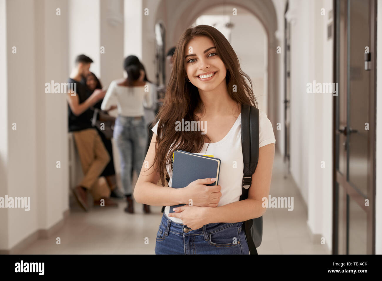 Lesson female studying hi-res stock photography and images - Alamy