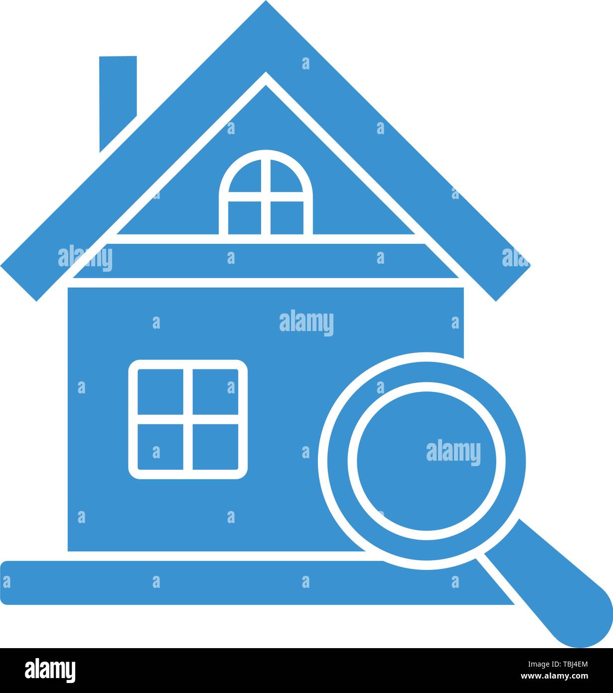 Finding housing illustration Stock Vector Images - Alamy
