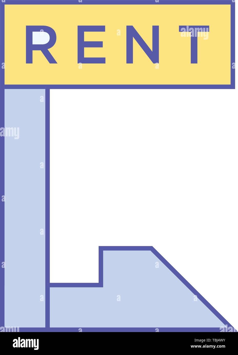 Rental property vector vectors hi-res stock photography and images - Alamy