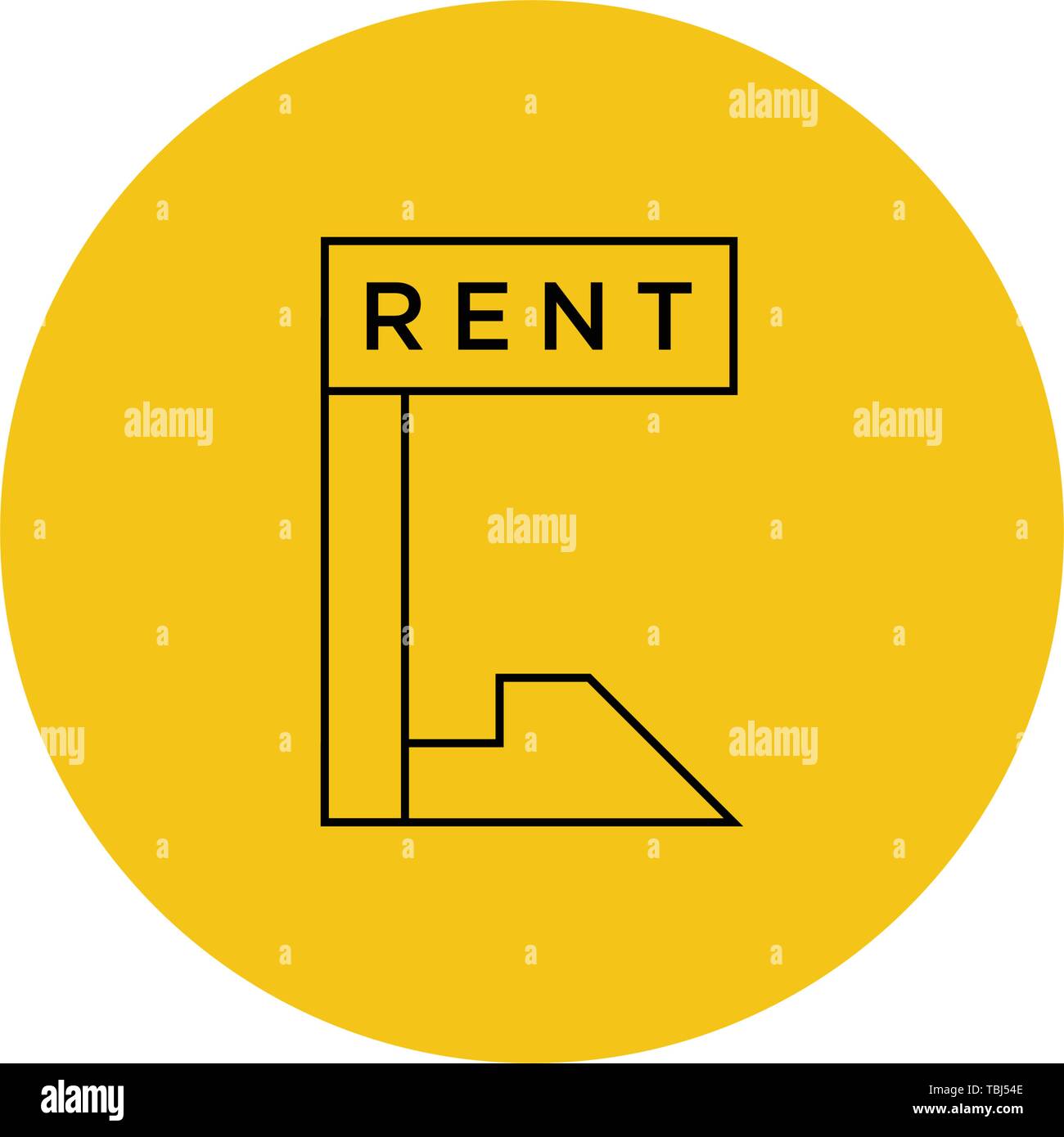 Rental property vector vectors hi-res stock photography and images - Alamy