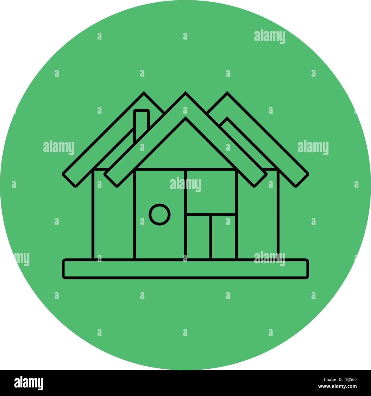 House icon - Home sign icon - vector Stock Vector Image & Art - Alamy