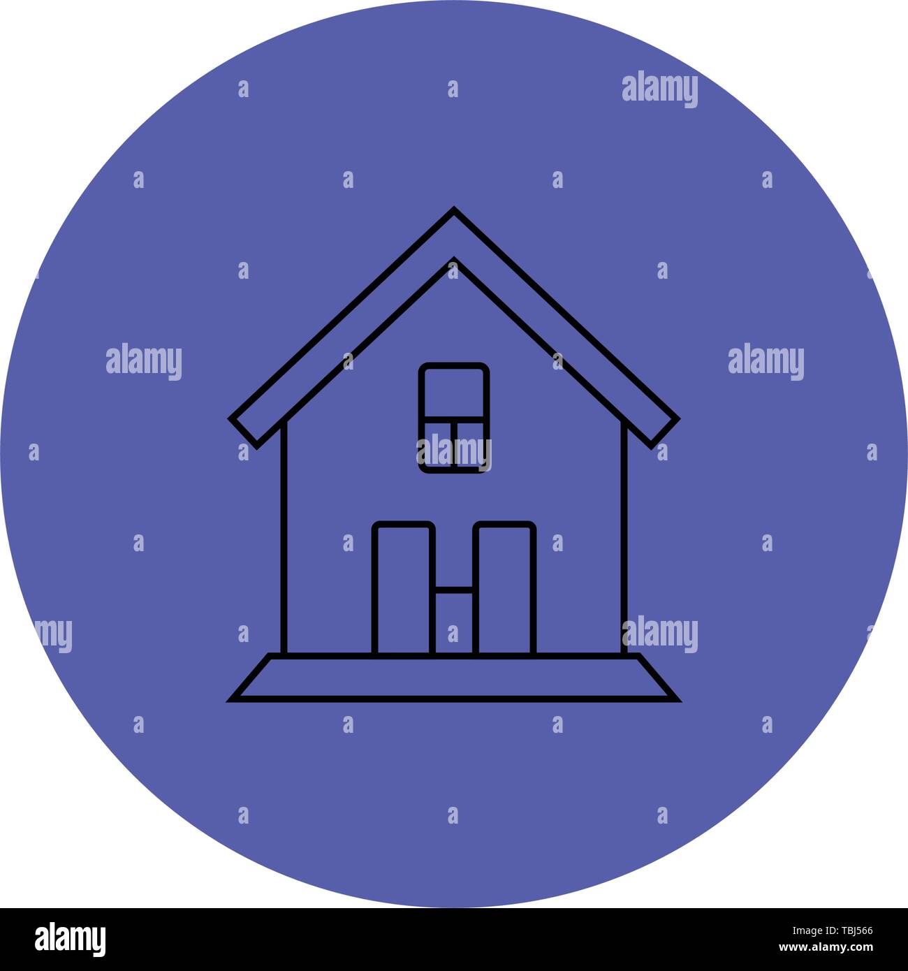House icon - Home sign icon - vector Stock Vector Image & Art - Alamy