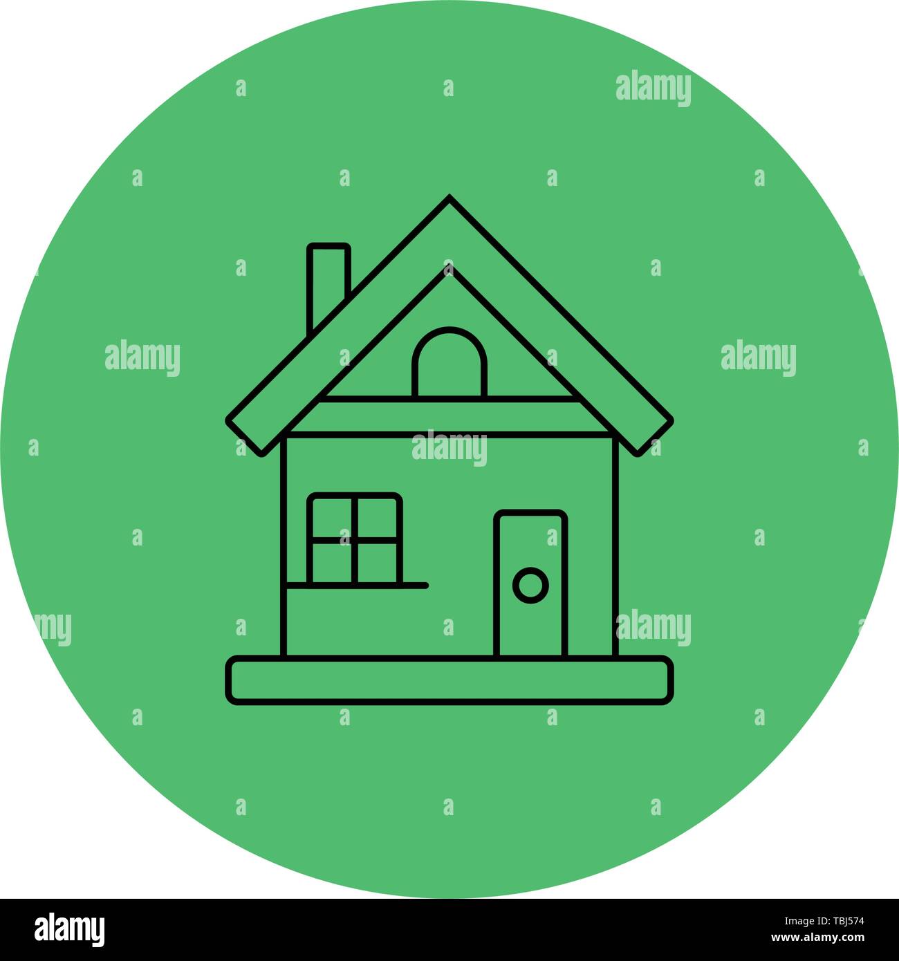 House icon - Home sign icon - vector Stock Vector Image & Art - Alamy