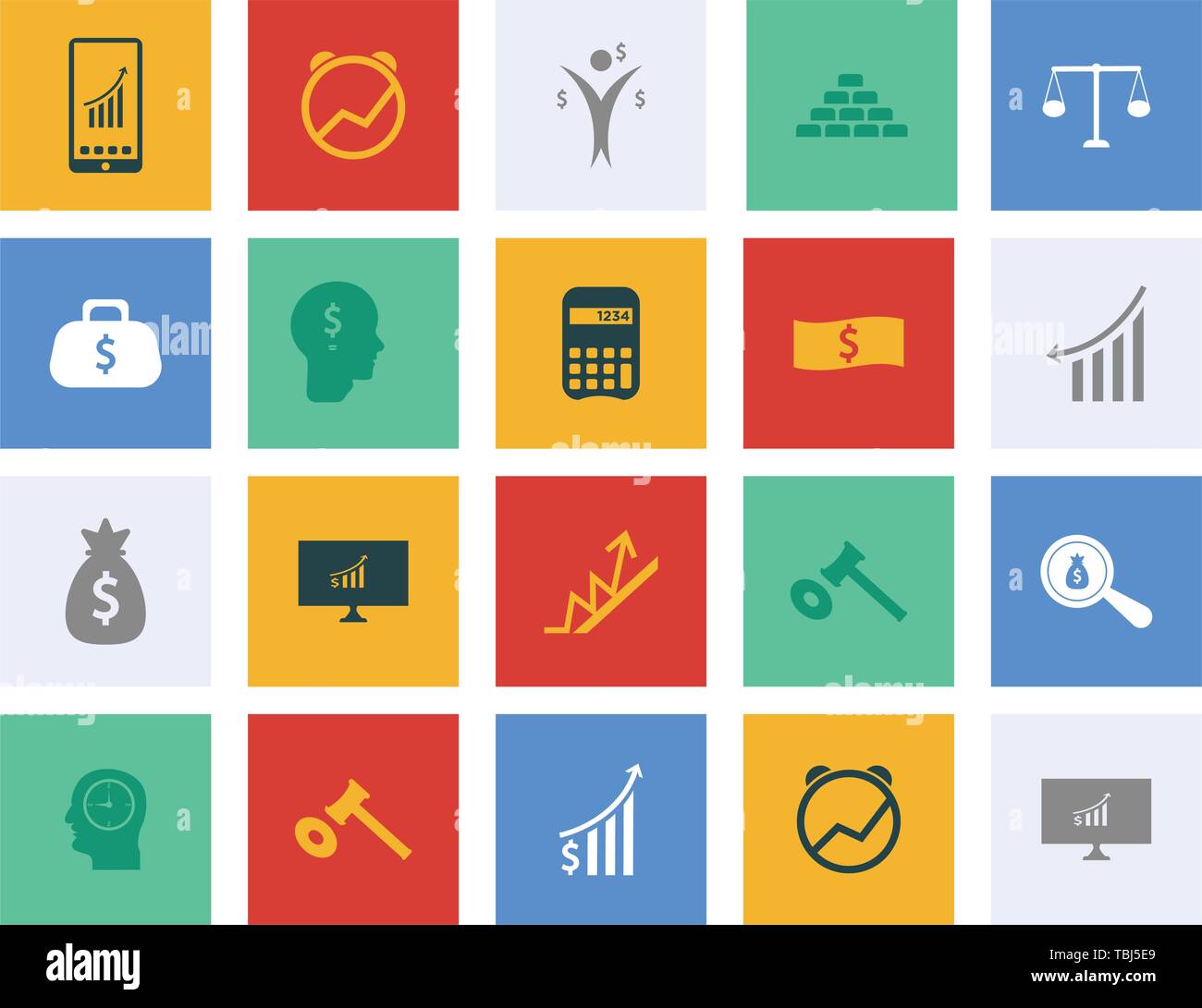 Financial sign Stock Vector Images - Alamy