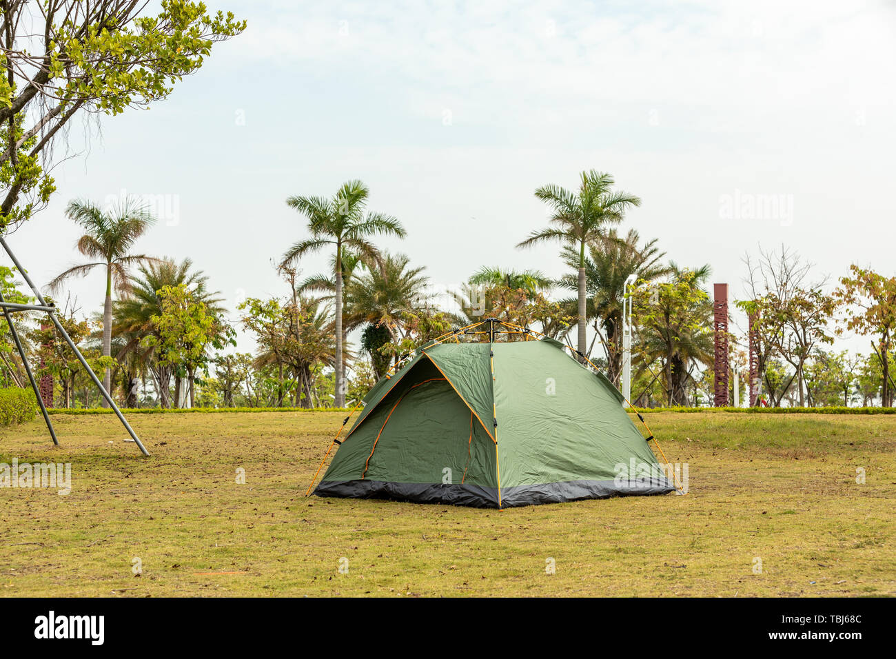 Tent landscapes hi-res stock photography and images - Alamy