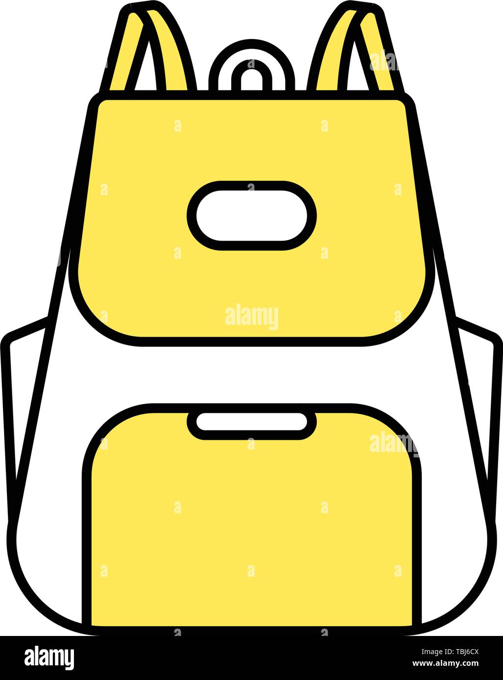 Backpack icon - Bag sign vector Stock Vector Image & Art - Alamy